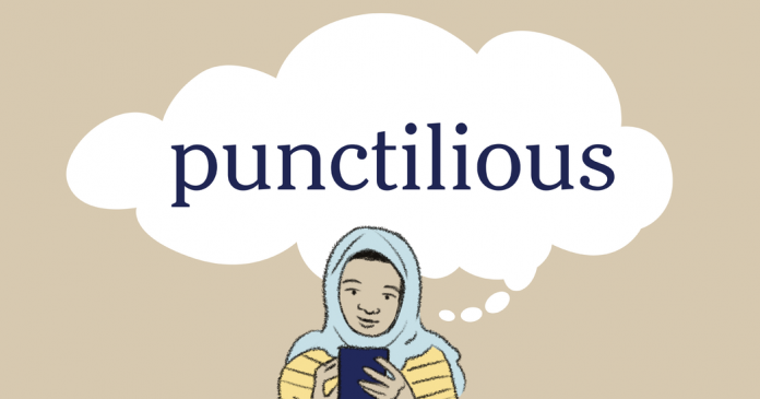 Word + Quiz: punctilious - Online Free courses Central